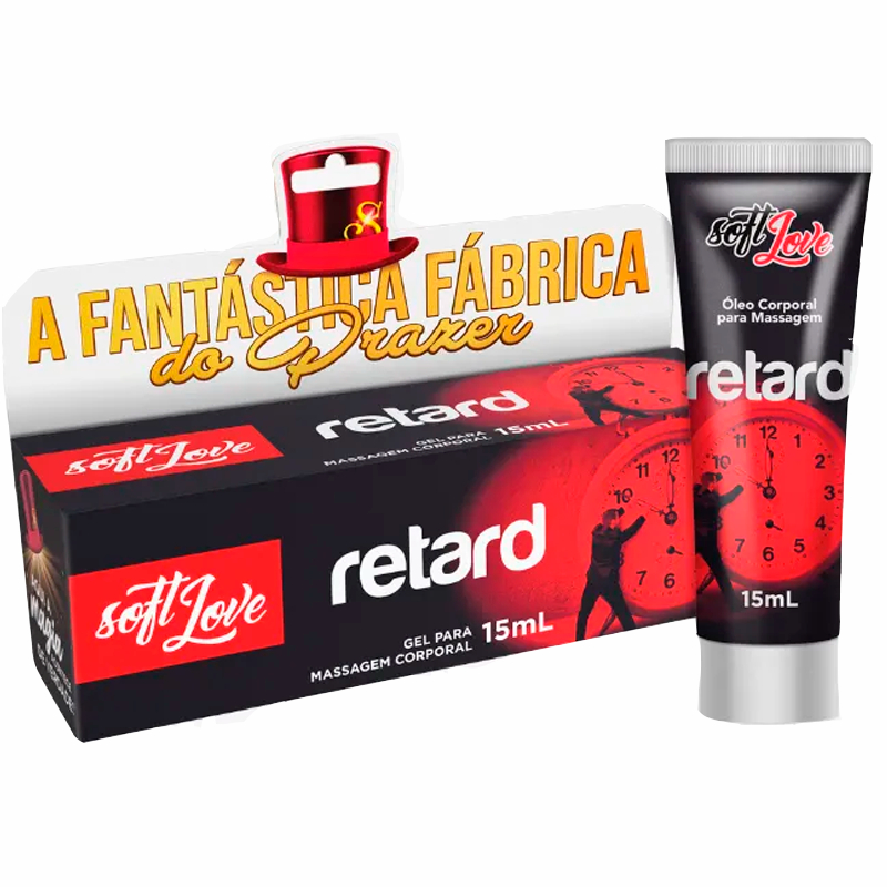 Retardante Masculino Gel Bisnaga 15ml Retard | Shopee Brasil