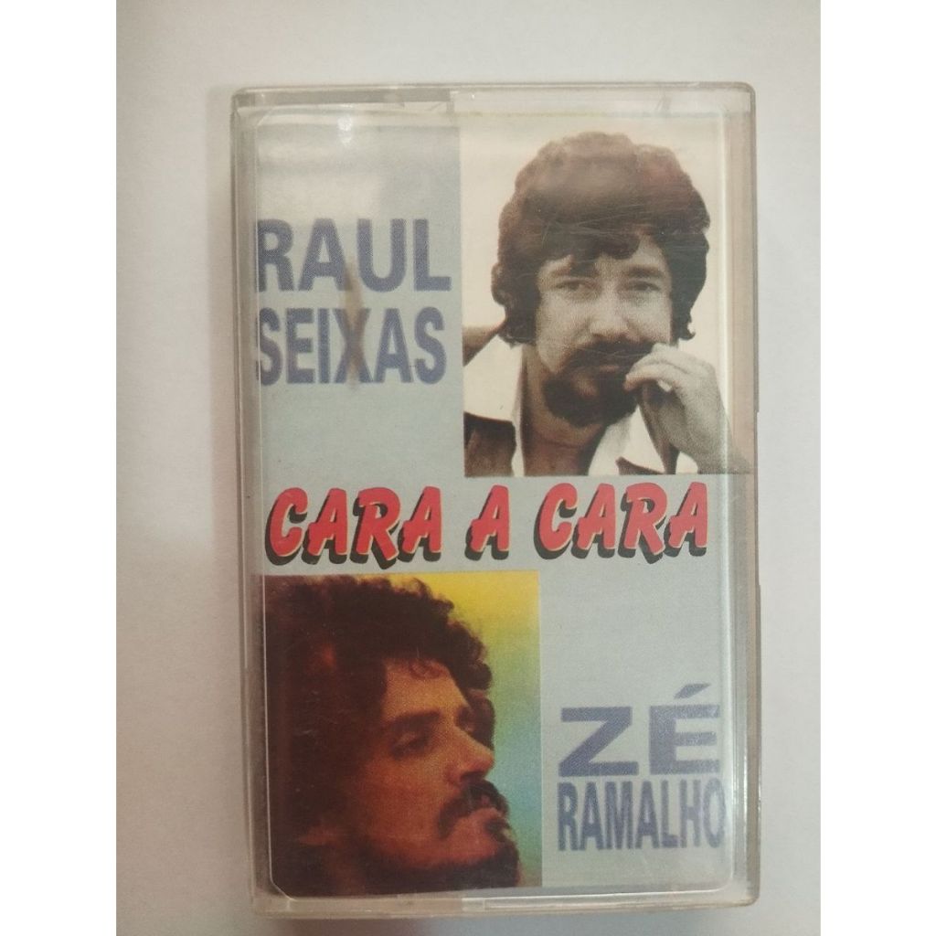 Fita Cassete K7 Raul Seixas Cara a Cara Ze Ramalho | Shopee Brasil