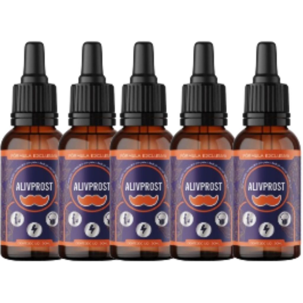 5 unidades de 30 ml de aliv prost original | Shopee Brasil