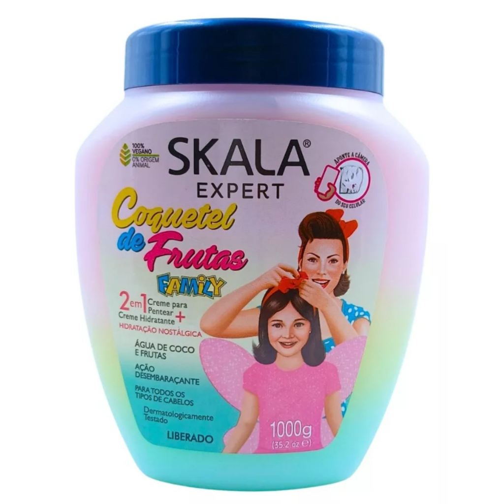 Creme De Tratamento Para Cabelos Skala Expert Coquetel De Frutas Family ...