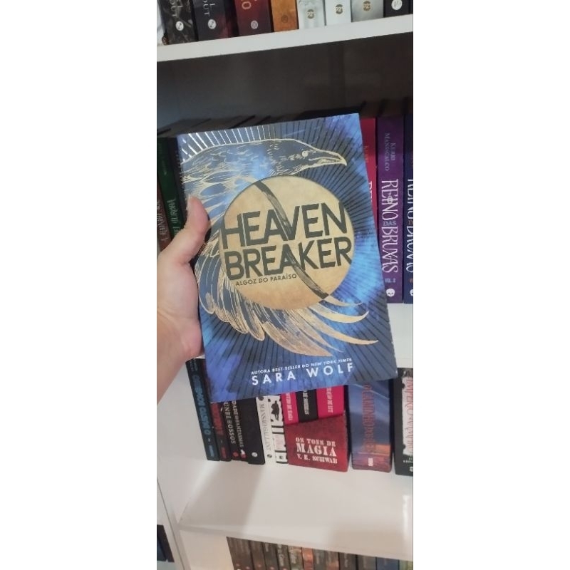 Livro Heaven Breaker Algoz do Paraíso Sara Wolf | Shopee Brasil