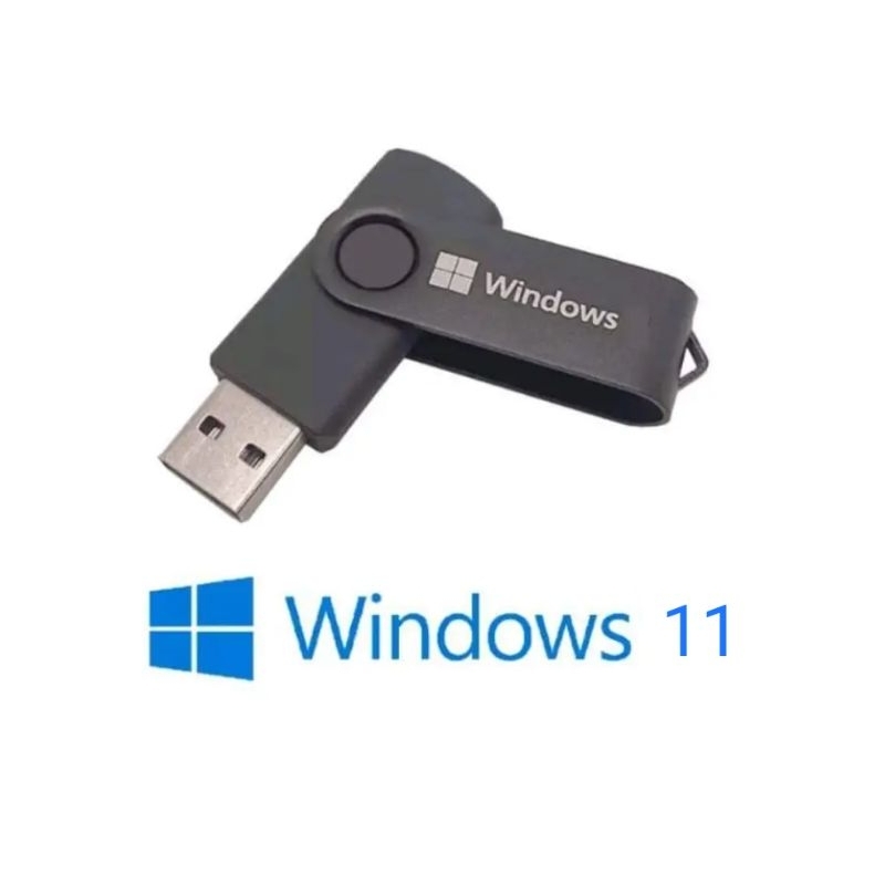 Pen drive windows 11 pro + ativador 32 bits e 64 bits | Shopee Brasil