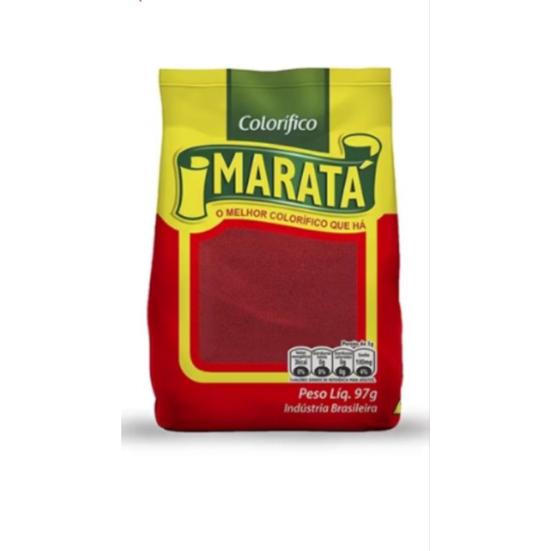 colorau colorífico marata 97g kit com 4 unidades | Shopee Brasil