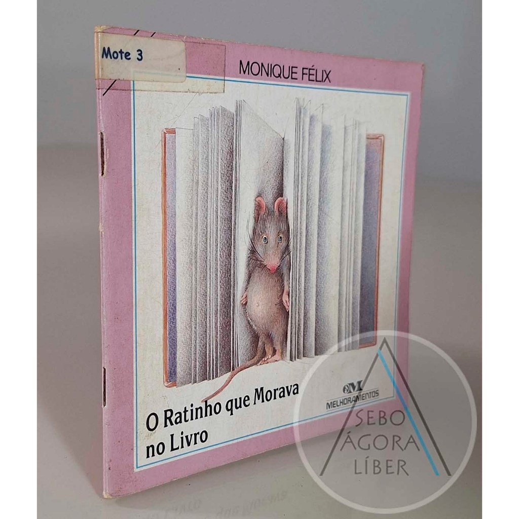 O Ratinho Que Morava no Livro - Monique Félix | Shopee Brasil