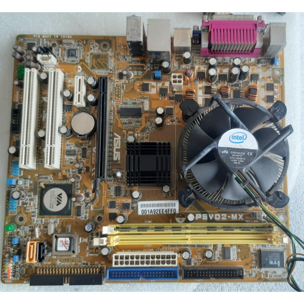 Placa mãe lga 775 ASUS P5VD2-MX + 2GB memória ram ddr2 + DUAL CORE (USADA) | Shopee Brasil