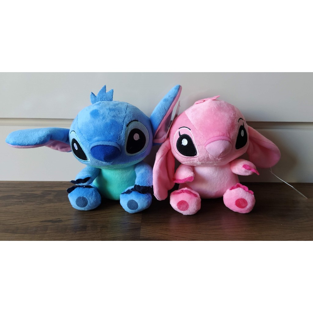 Stitch E Angel (stitch Rosa) - 1 Unidade De Cada Lilo Stitch | Shopee ...