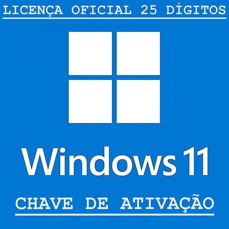 Chave Windows 11 Pro Key 25 Dígitos Original ENVIO IMEDIATO | Shopee Brasil