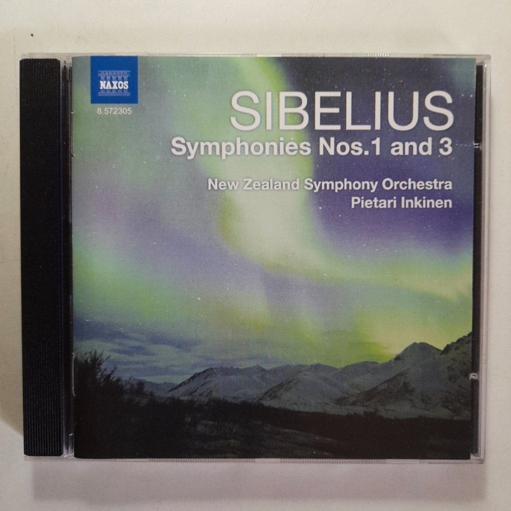 Cd Sibelius, Symphonies Nºs 1 and 3, Pietari Inkinen, Mídia intacta. | Shopee Brasil