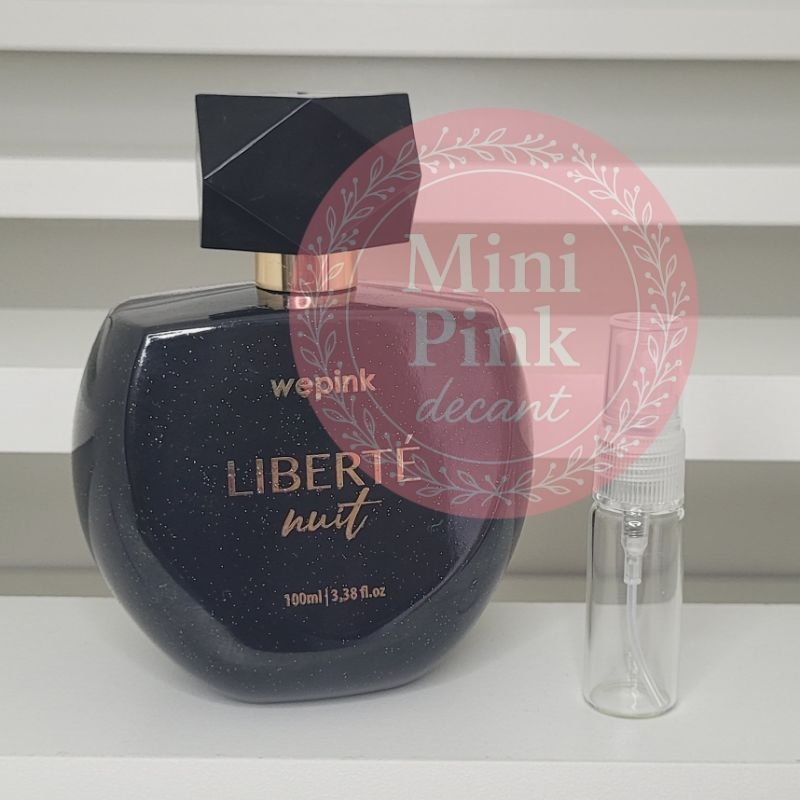 Perfume Liberté Nuit Wepink 5ml | Shopee Brasil
