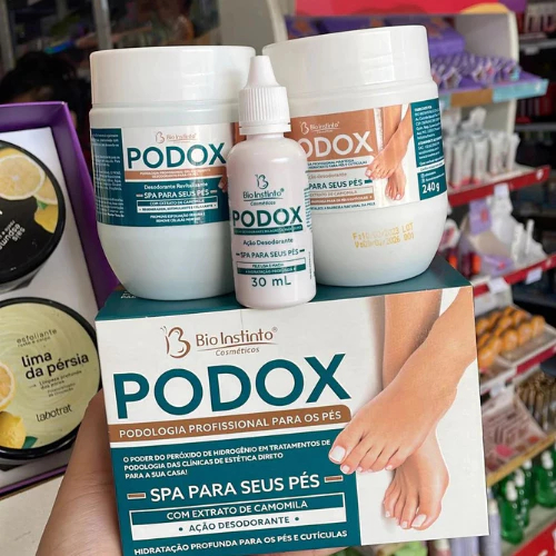 Kit Podox Podologia Profissional Tratamento SPA para os Pés | Bio ...