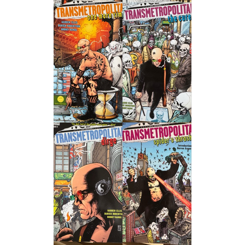 Transmetropolitan COMPLETO HQ Vols 1 ao 10 | Shopee Brasil