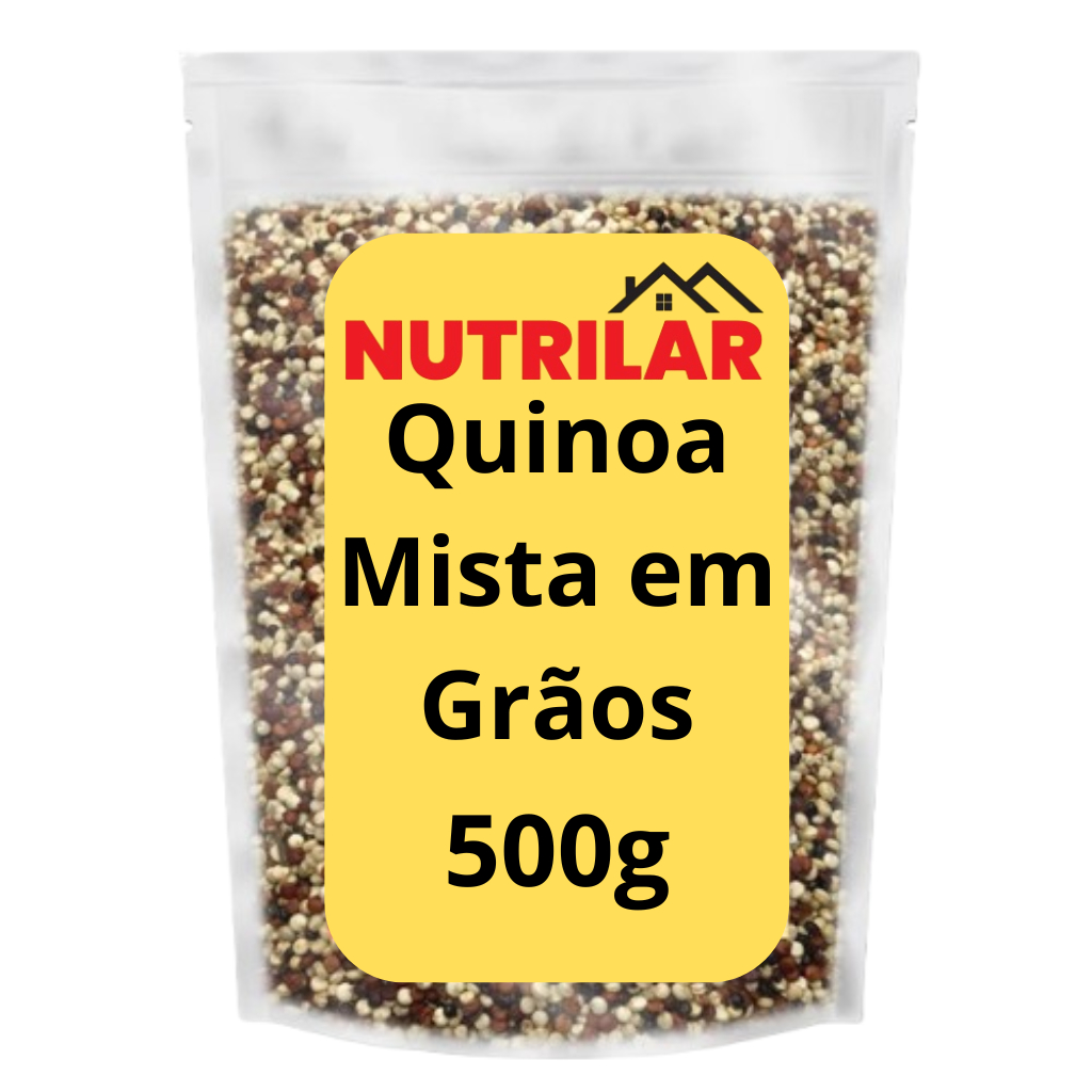 Quinoa Mista em Grãos 500g – Natural e Nutritiva – Rica em Proteínas e ...