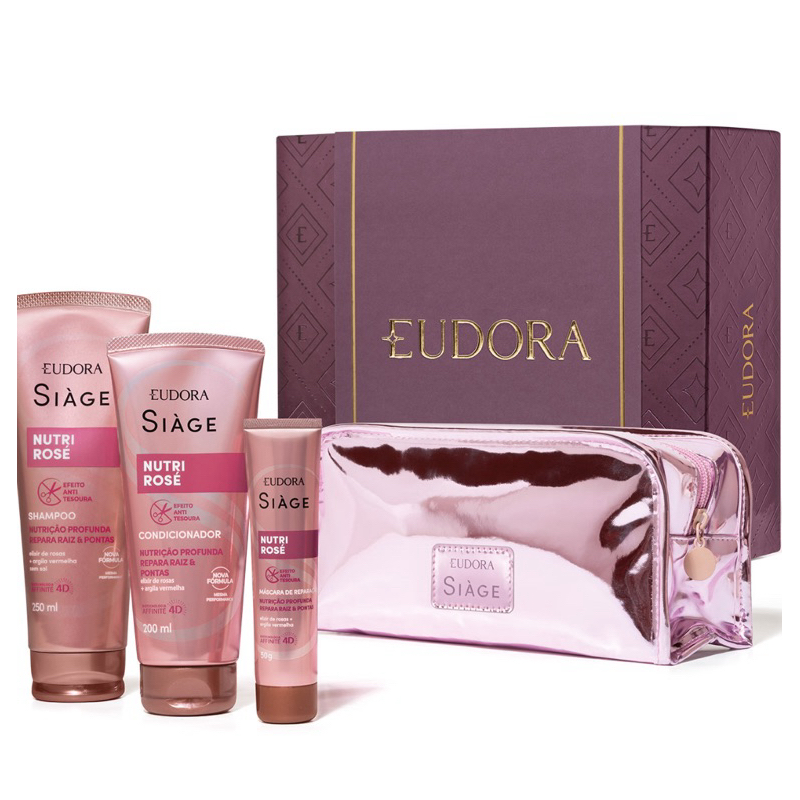 Kit Eudora Presente Siàge (4 itens) | Shopee Brasil