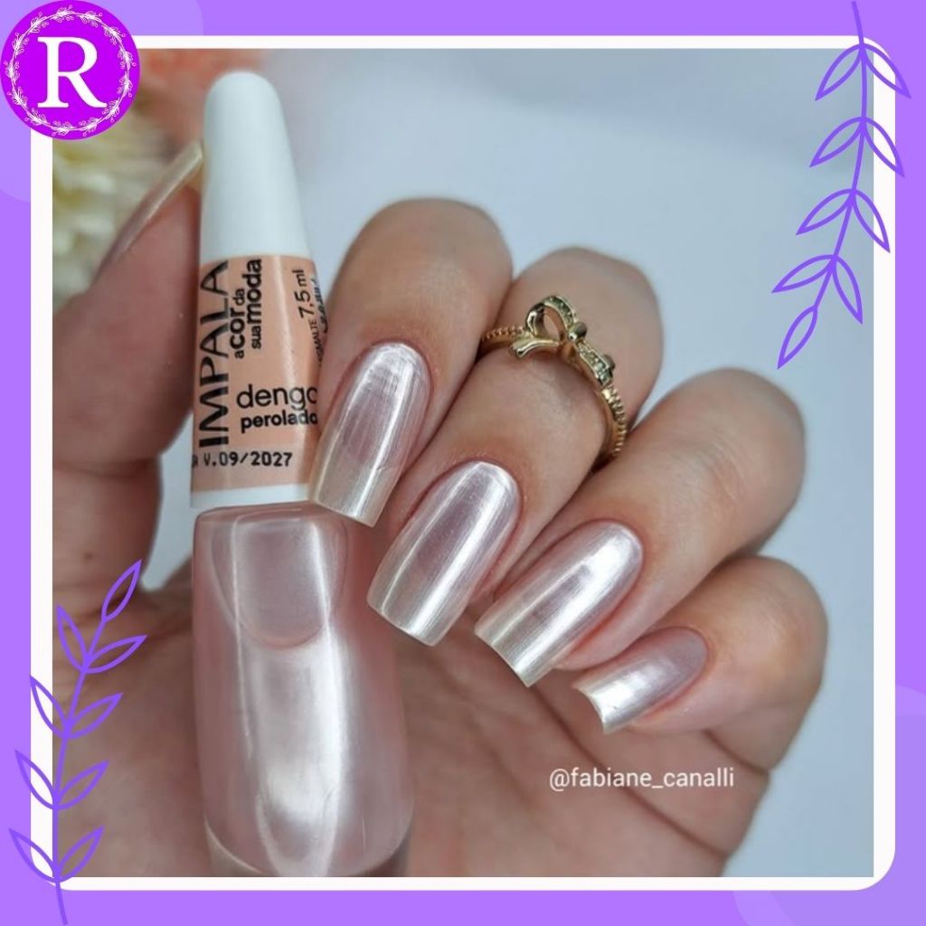 Esmalte Impala Dengo Coleção A Cor Da Sua Moda Perolado 7,5ml - rosa ...
