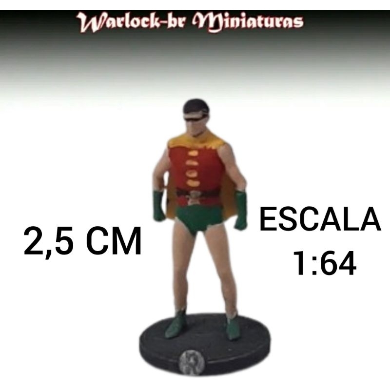 ROBIN 66 TV SERIES BURT WARD - ESCALA 1:64 - 2,5 CM - ARTESANAL 3D ...