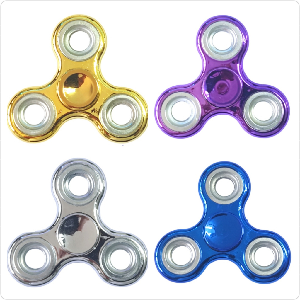 Fidget Hand Spinner Anti estresse Metálico De Qualidade Bom e Divertido ...