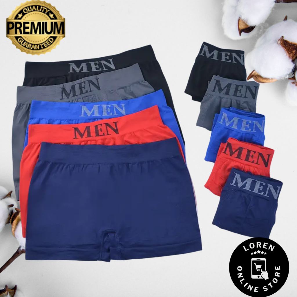 Kit 10 Cuecas Boxers Masculina Adulto de Microfibra ou Kit 4 Cuecas - Faz a Boa!