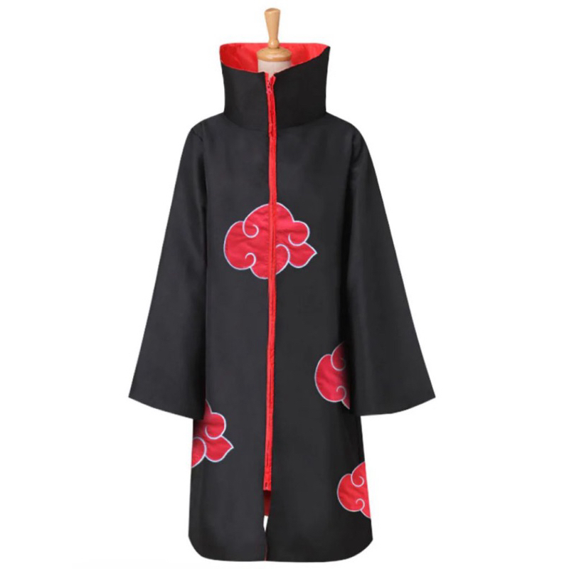 MANTO AKATSUKI COSPLAY NARUTO,ADULTO FANTASIA ANIME | Shopee Brasil