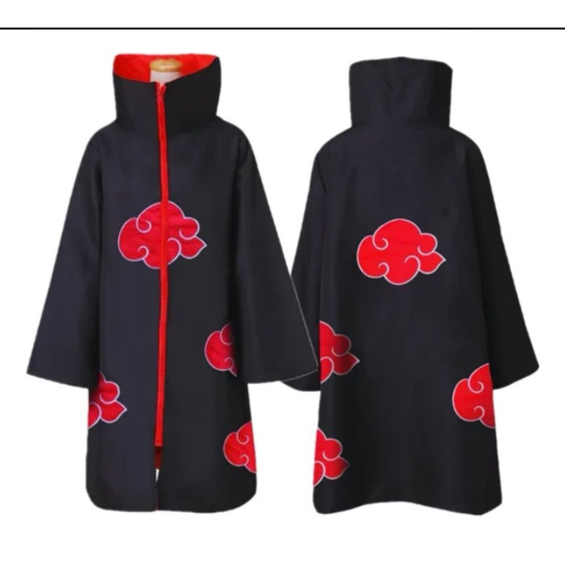 MANTO AKATSUKI COSPLAY NARUTO FANTASIA INFANTIL ANIME | Shopee Brasil