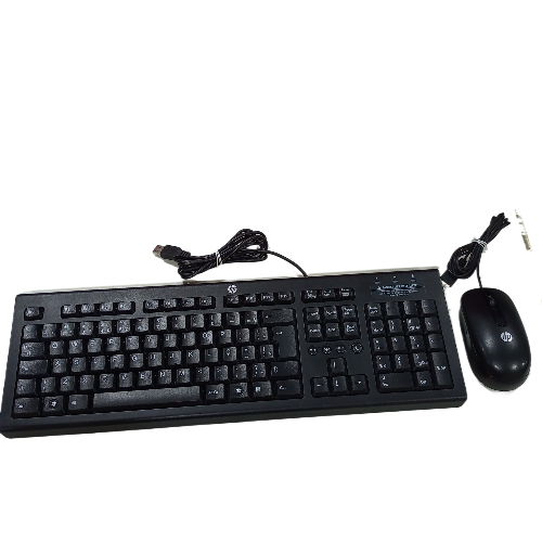 KIT DE TECLADO E MOUSE HP (TECLADO PR1101U E MOUSE NSU1158) | Shopee Brasil