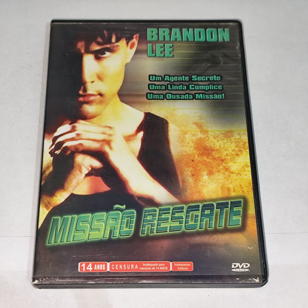 DVD Missão Resgate – Brandon Lee (Legendado) | Shopee Brasil