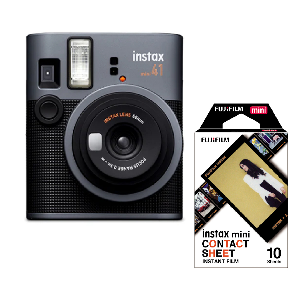Câmera Instantânea Fujifilm Instax Mini 41 + Filme de 10 Poses | Shopee ...