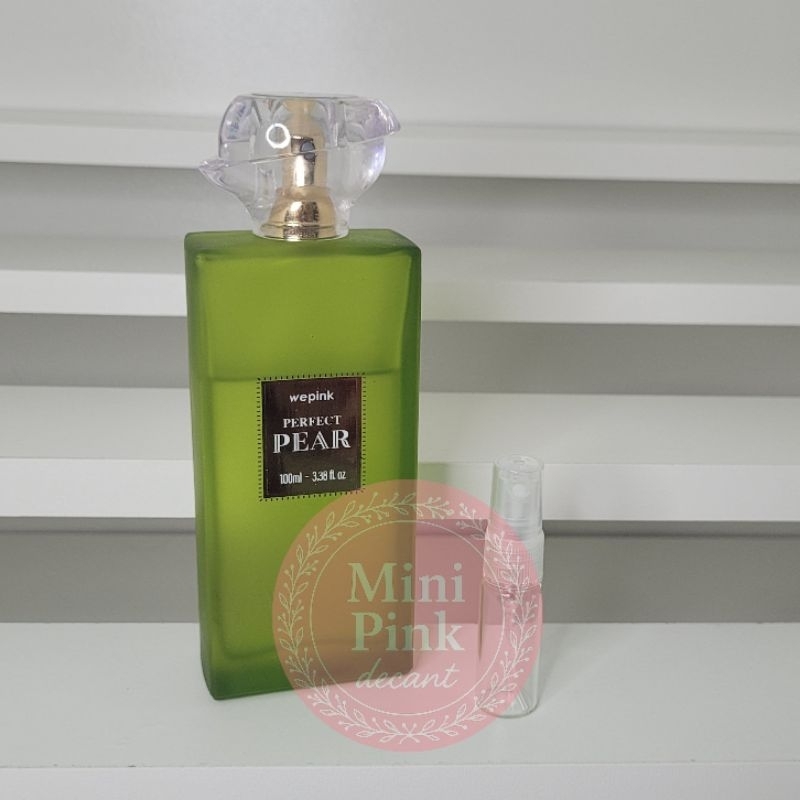 Perfume Perfect Pear Wepink 5ml | Shopee Brasil