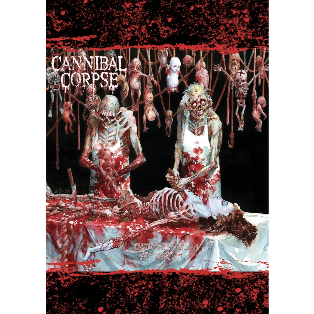 Poster Cannibal corpse- Butchered at Birth / Tamanho A3 | Shopee Brasil