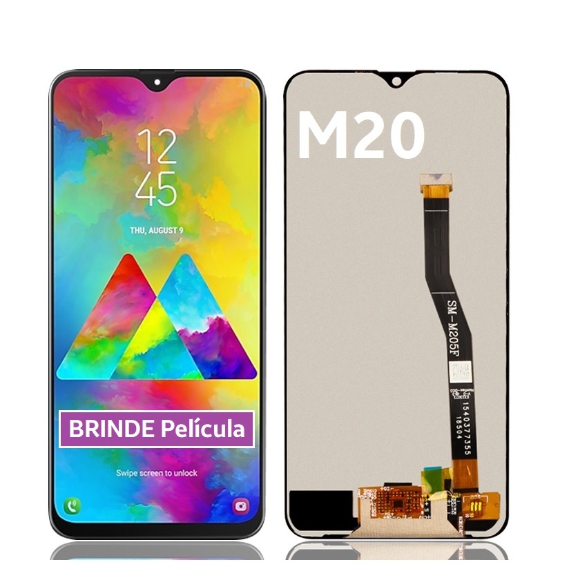Tela Frontal Display Para M20 SM-M205 | Shopee Brasil