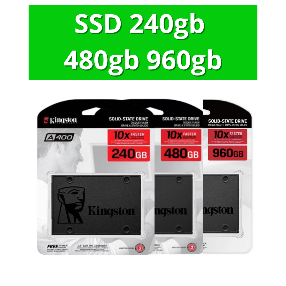 Ssd 480gb Ssd 960Gb Ssd 240gb Kingston Original para Notebook, Computador, Jogos Console ...
