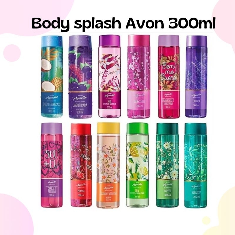 Body Splash Aquavibe refrescante Avon 300ml ou 1 Litro(ORIGINAL ...