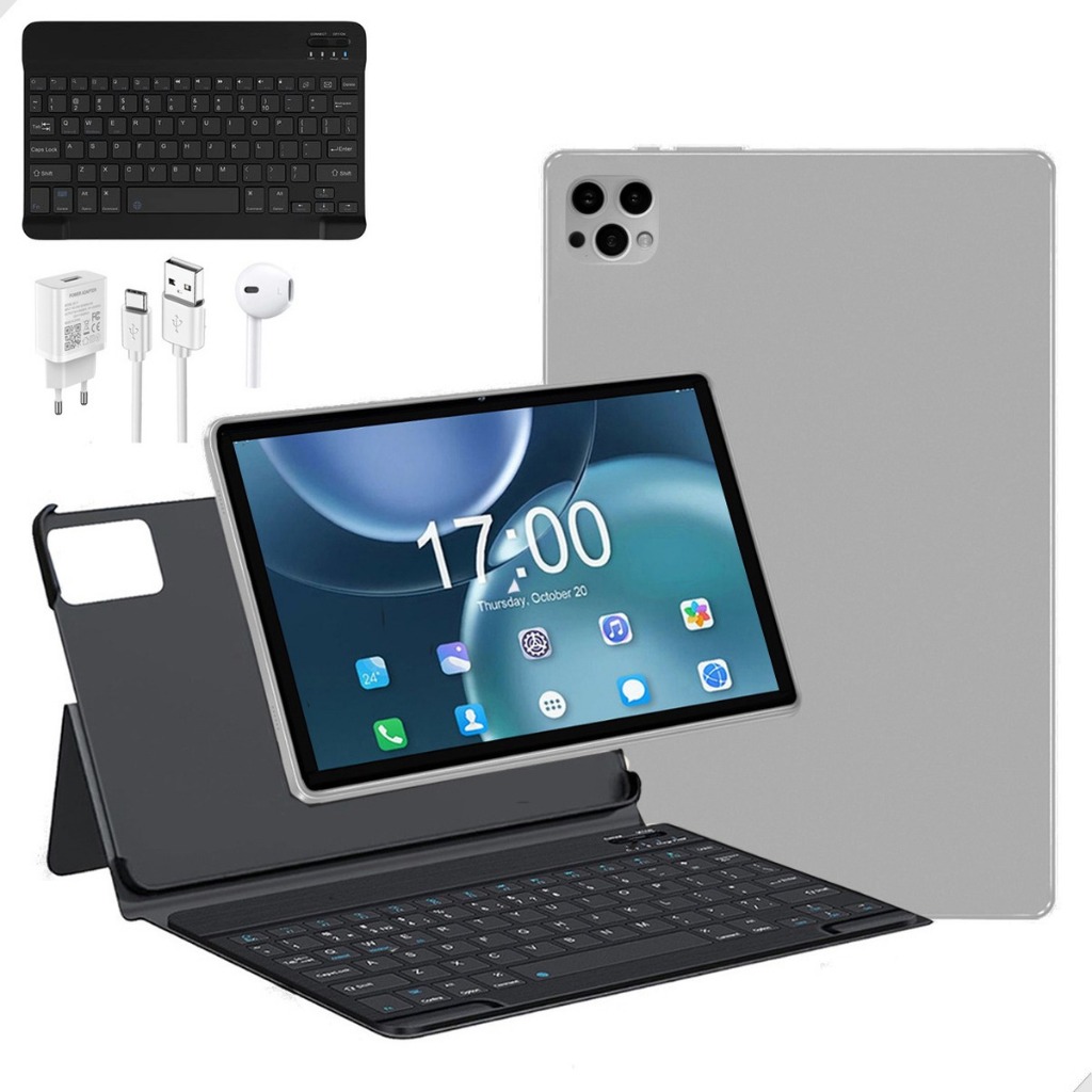 Tablet Com Teclado + Capa Com Entrada Para Chip de Telefone 64gb 3 Ram ...