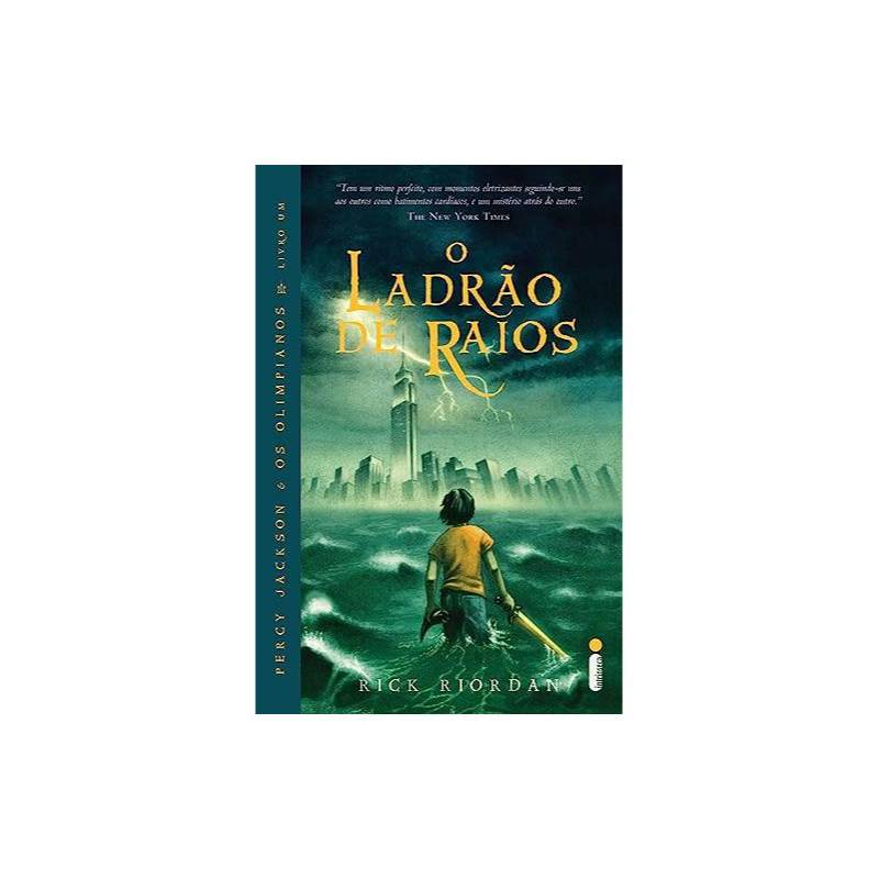 O Ladrão de Raios - Rick Riordan | Shopee Brasil