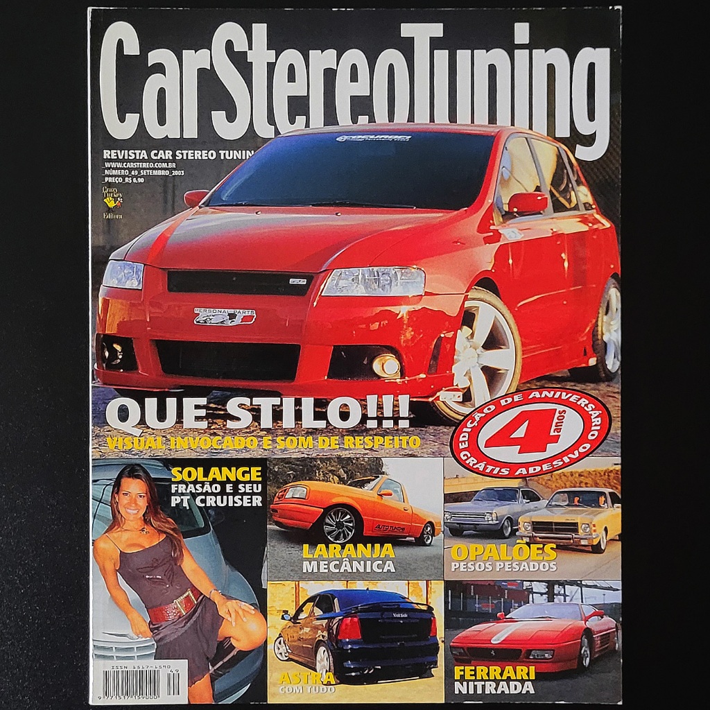 Revista Car Stereo Tuning (Edição 49, Ano 2003) (Novo) | Shopee Brasil