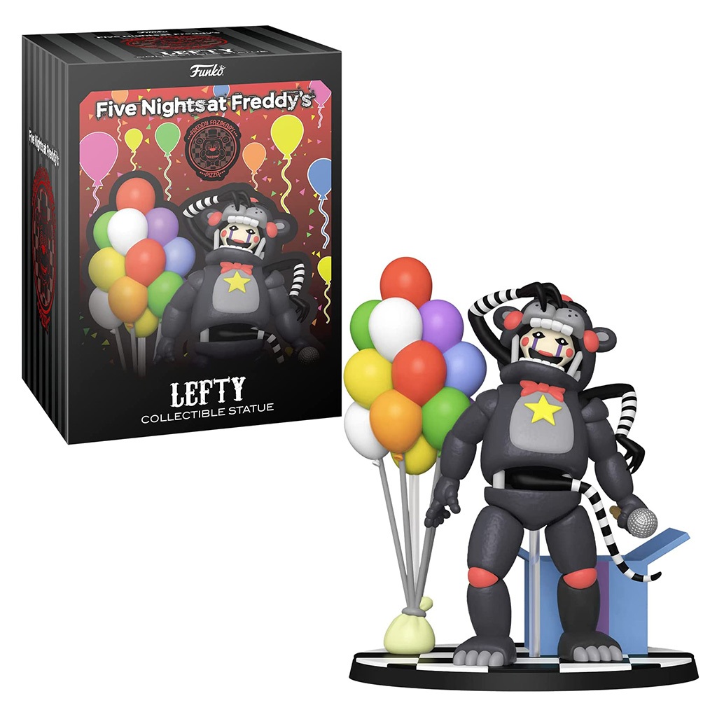 FUNKO ACTION FIVE NIGHTS FREDDYS LEFTY STATUE 64239 NOVO ORIGINAL ...