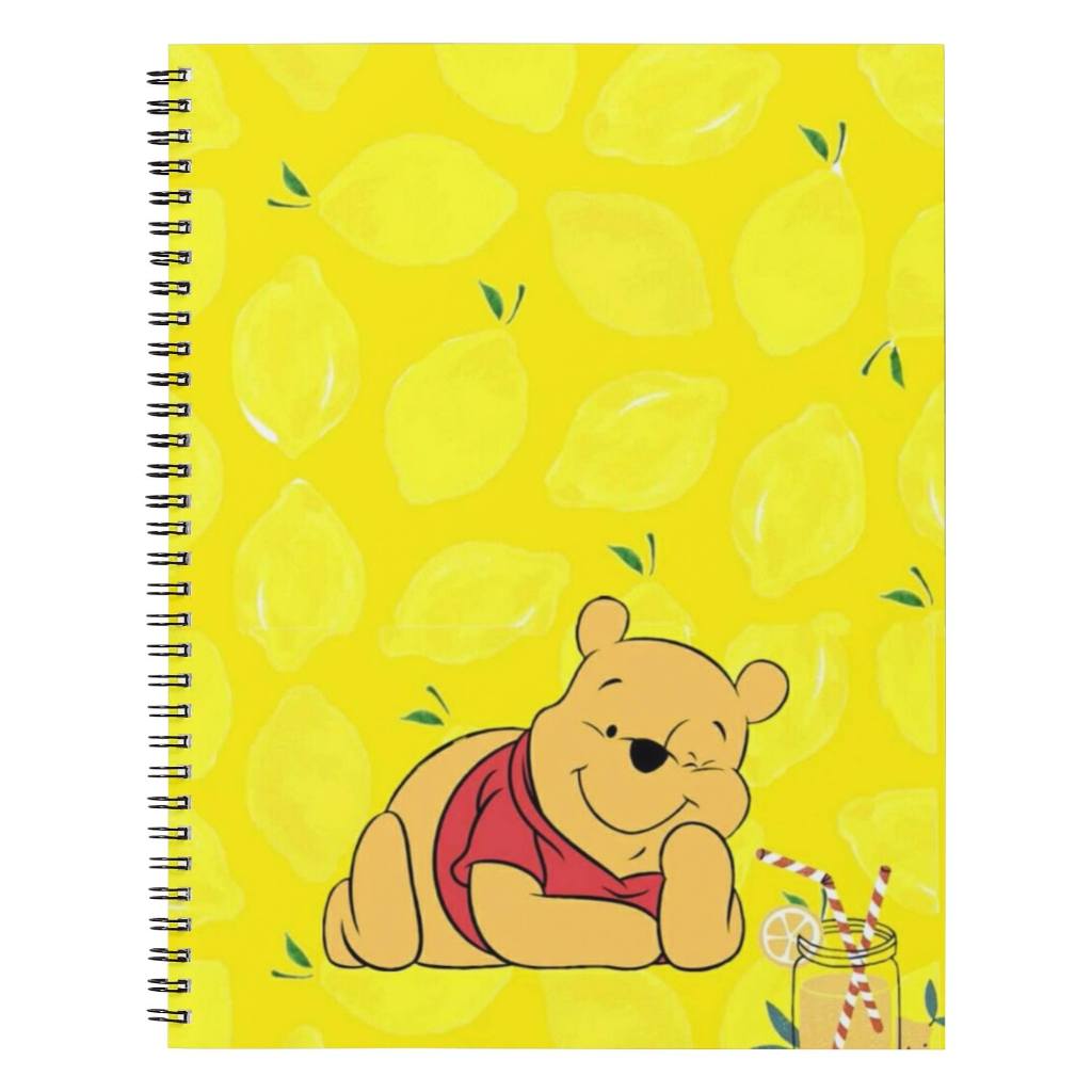 Caderno universitario panda pooh | Shopee Brasil
