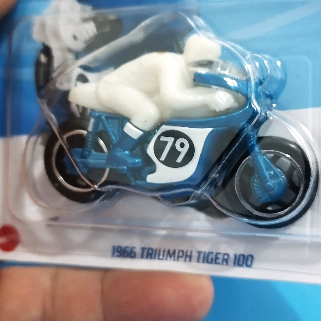 Hot Wheels Moto 1966 Triumph Tiger 100 | Shopee Brasil