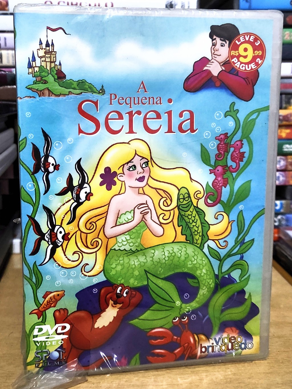 DVD A Pequena Sereia - Spot Films (Original Lacrado) | Shopee Brasil