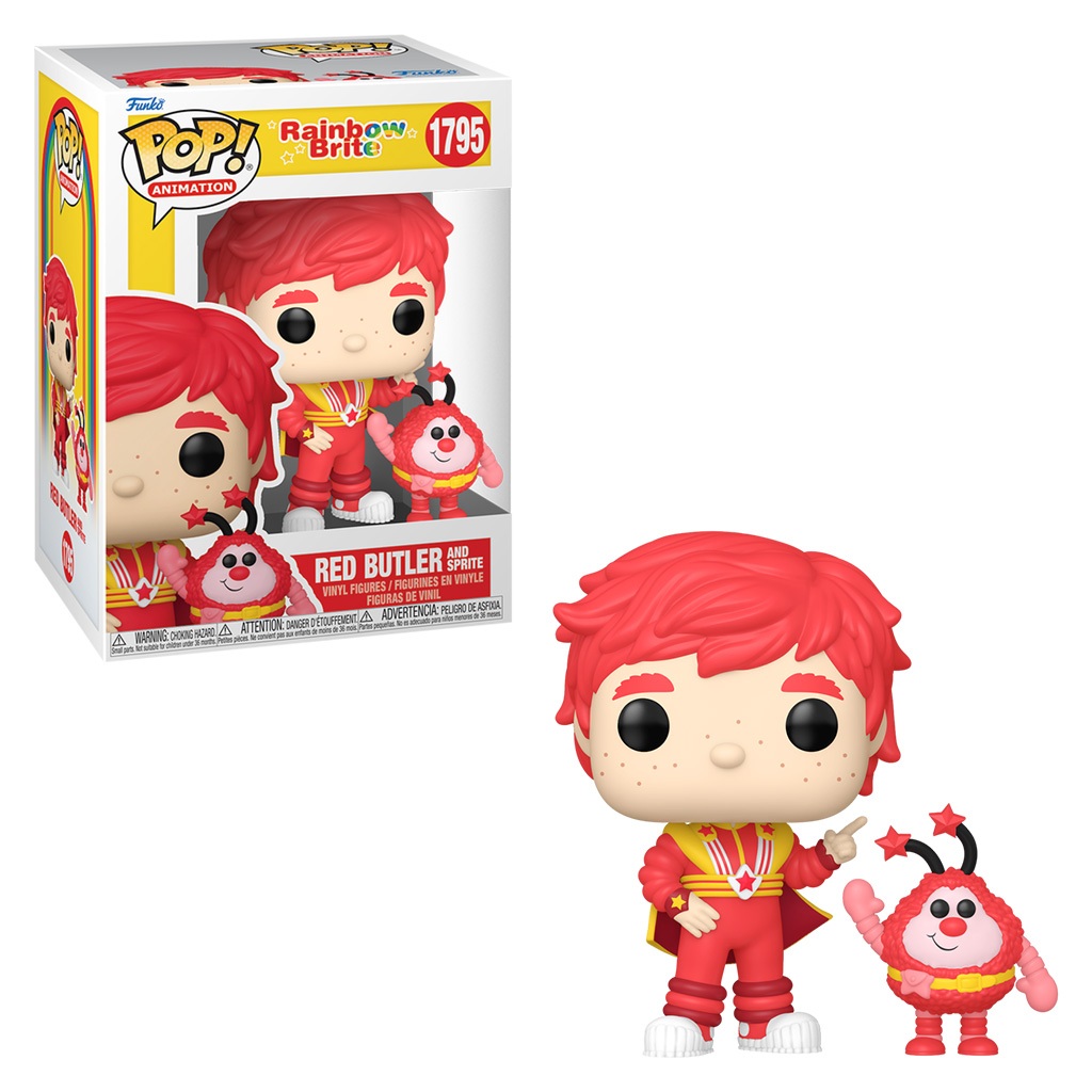 FUNKO POP RAINBOW BRITE RED BUTLER AND SPRITE 1795 NOVO ORIGINAL ...
