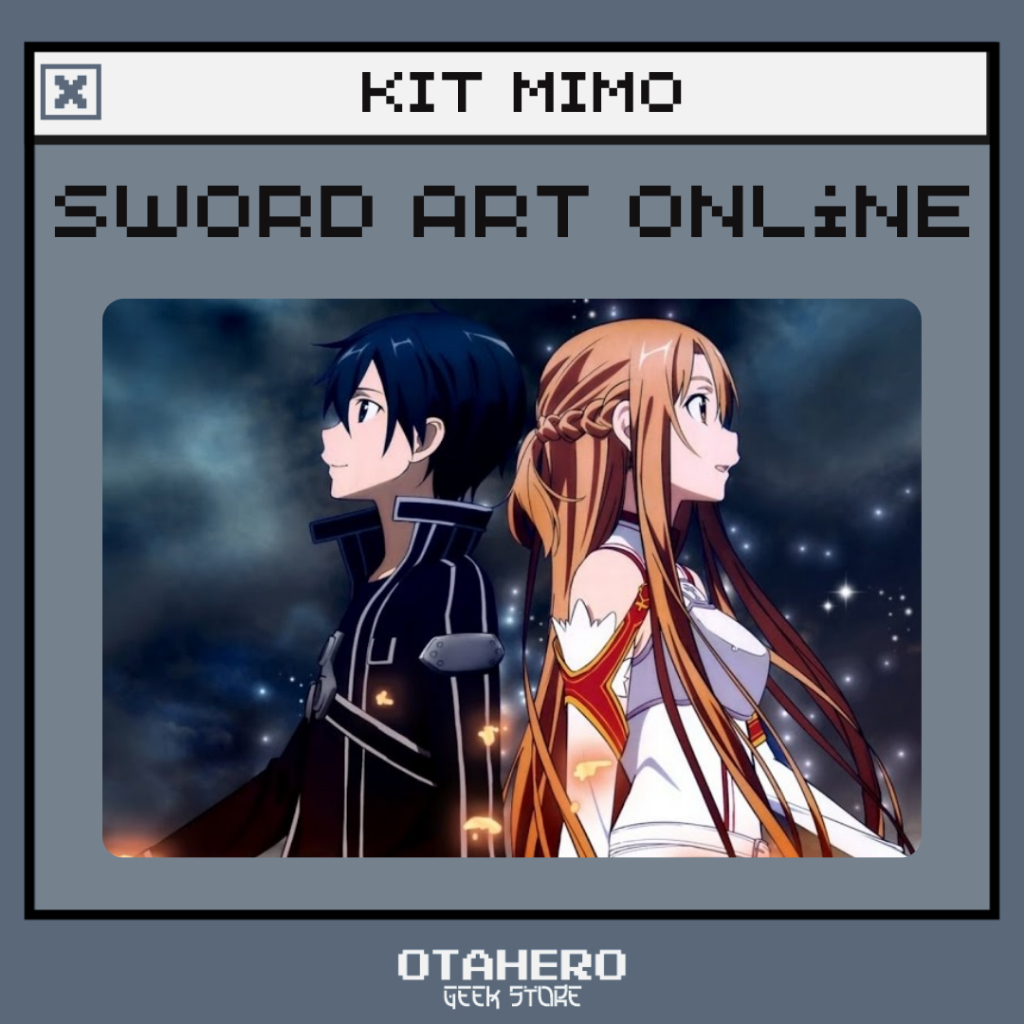 Kit mimo anime Sword Art Online! - a partir de 15 peças - personalizado ...