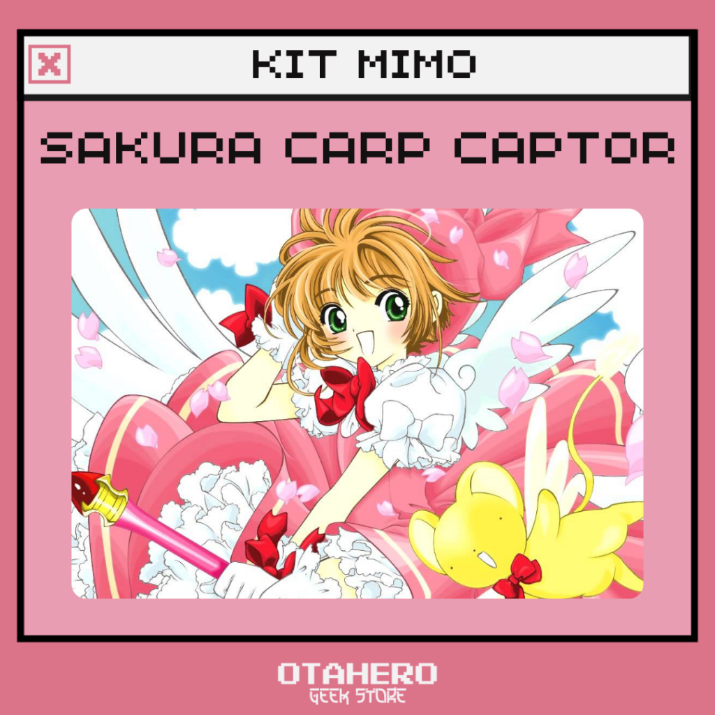 Kit mimo anime sakura carp captor - a partir de 15 peças - sakura carp ...