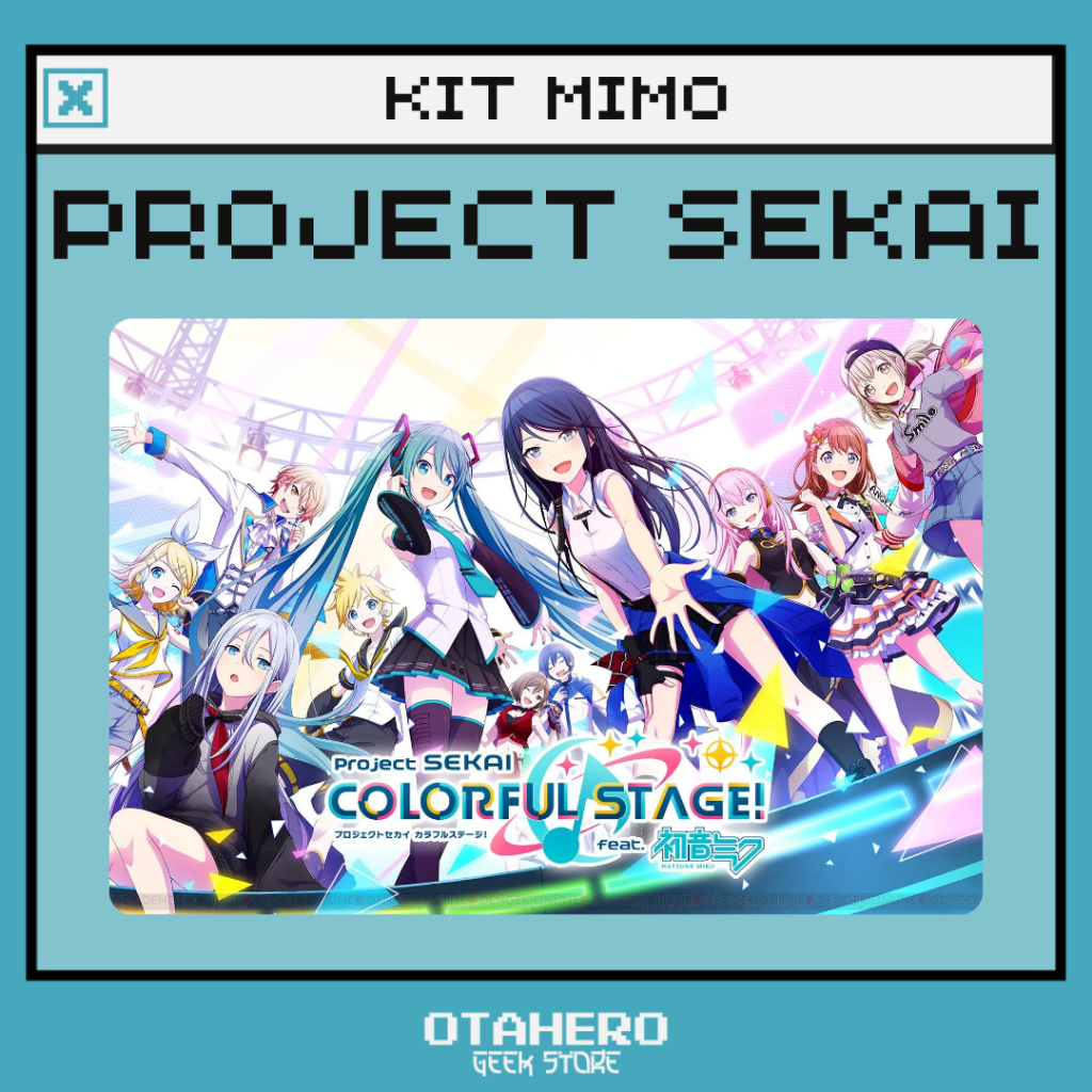 Kit mimo anime PROJECT SEKAI Hatsune Miku: Colorful Stage! - a partir ...