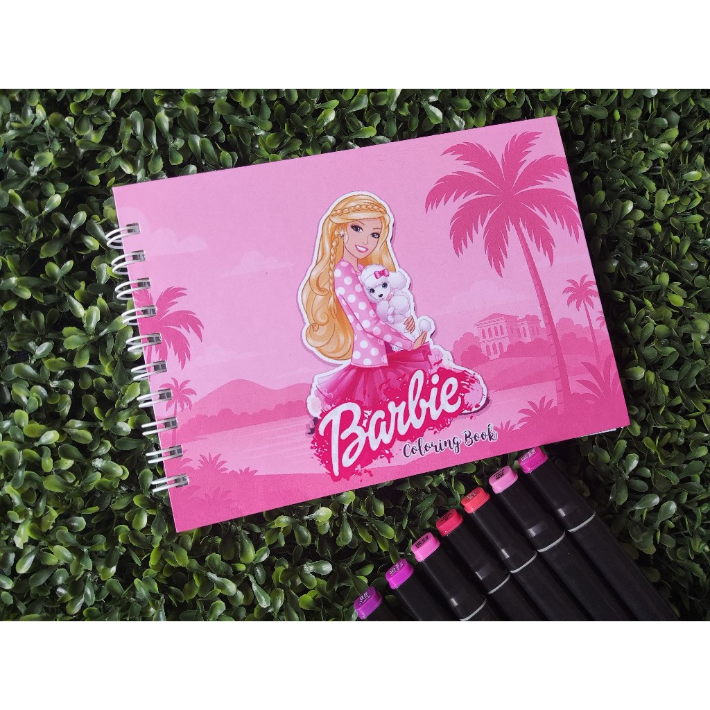 Livro de Colorir Bobbie Goods A5 - Barbie - 50 Folhas Grossas e Capa ...