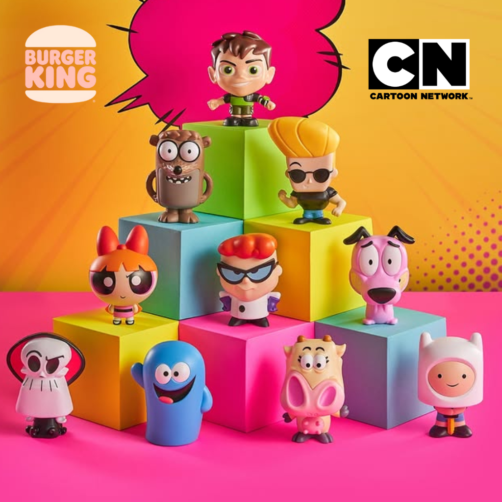 Coleção Cartoon Network Burger King 2025 Lacrados | Shopee Brasil