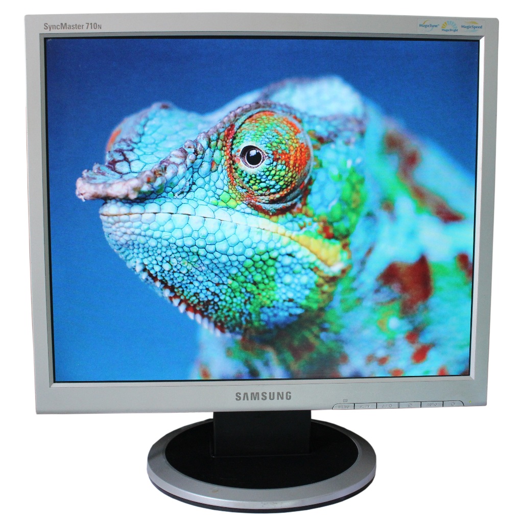 Monitor Samsung SyncMaster 710N TFT LCD 17 Polegadas | Shopee Brasil