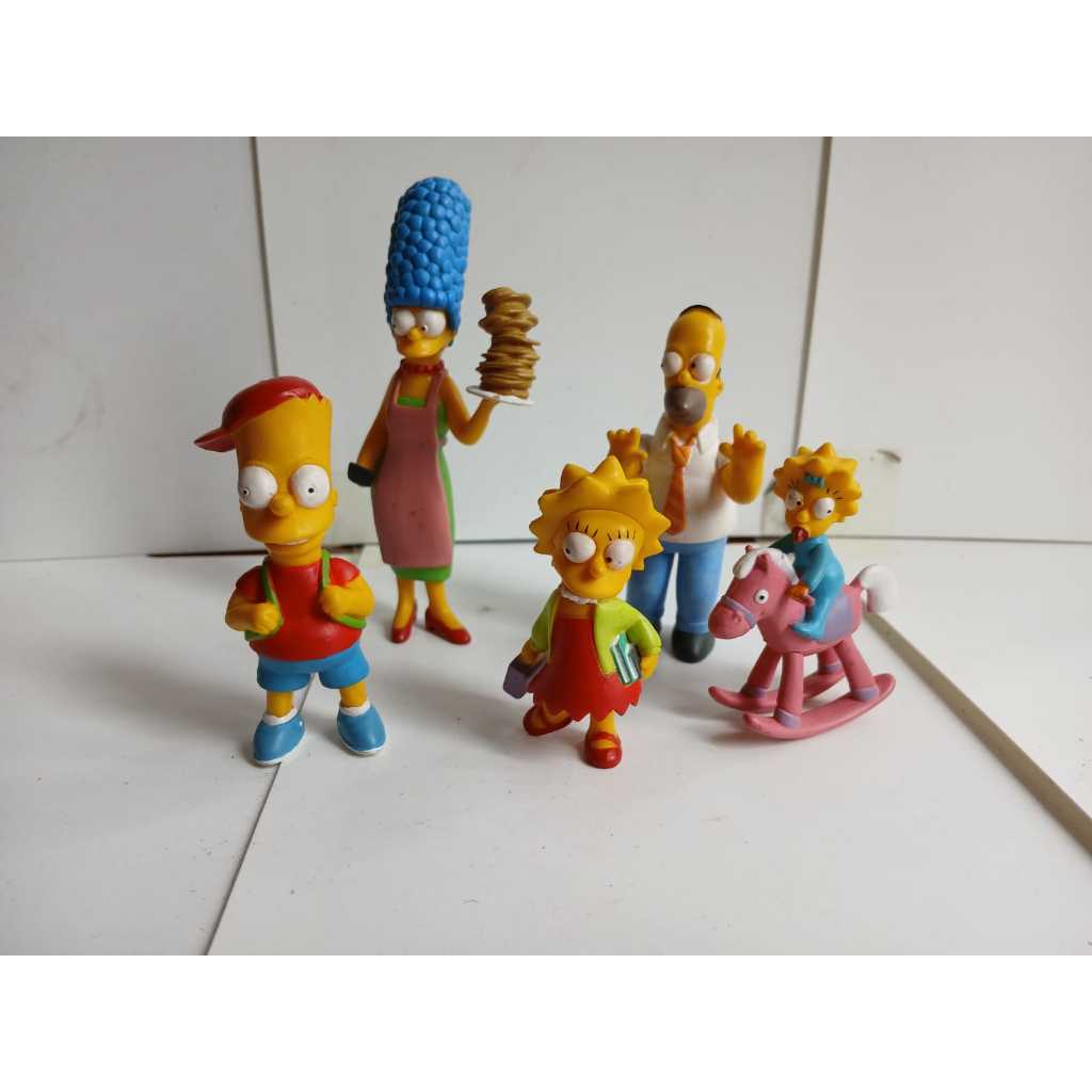 FIGURAS FAMILIA SIMPSONS - LONG JUMP | Shopee Brasil