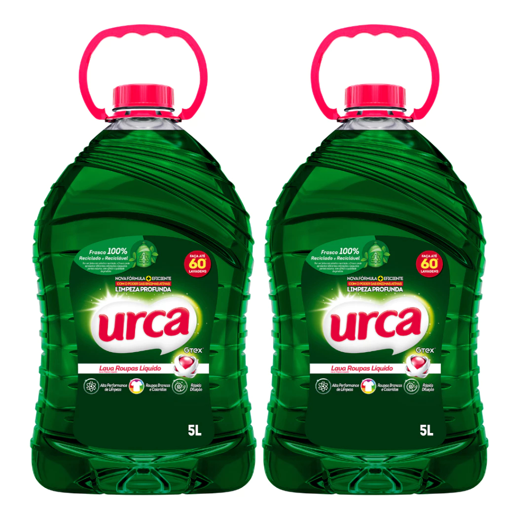 Kit 2 Lava Roupas Urca 5l Verde | Shopee Brasil