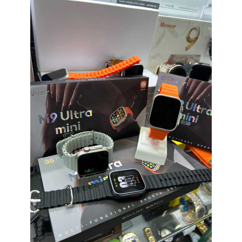 M9 Ultra MiniGS Wear relogio smartwatch m9 ultra 41mm relógio ...