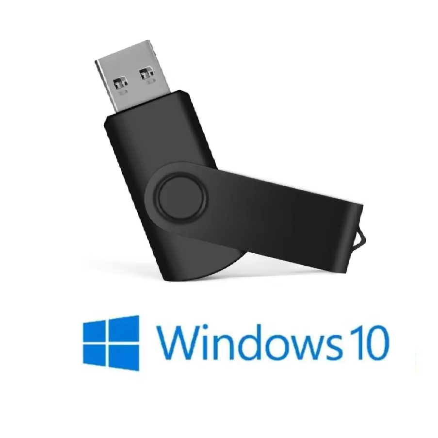 Pen drive windows 10 pro c/ ativador 32 bits e 64 bits | Shopee Brasil