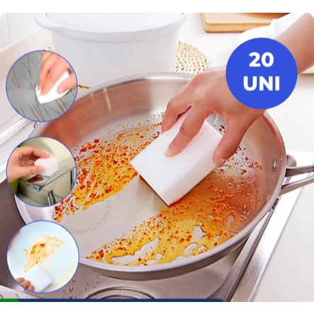 Bucha Mágica de Limpeza - Remove Manchas e Sujeira com Facilidade ...